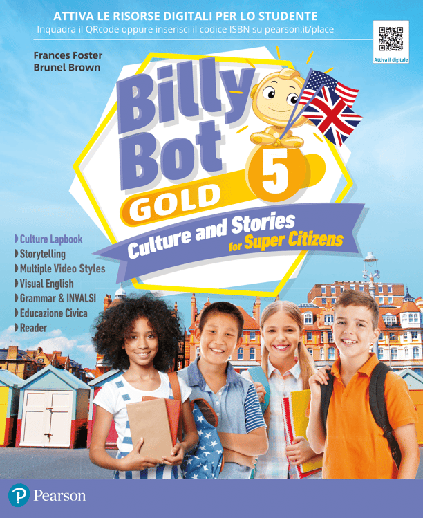 Billy Bot Gold, la proposta per la Scuola primaria Pearson